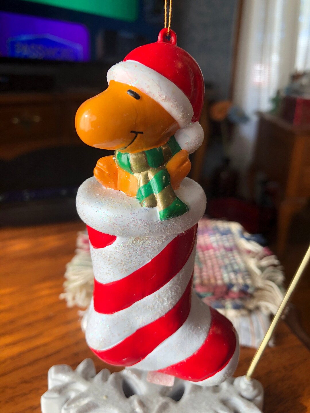 Vintage Woodstock in a Christmas Stocking Adler Christmas Ornament - Etsy