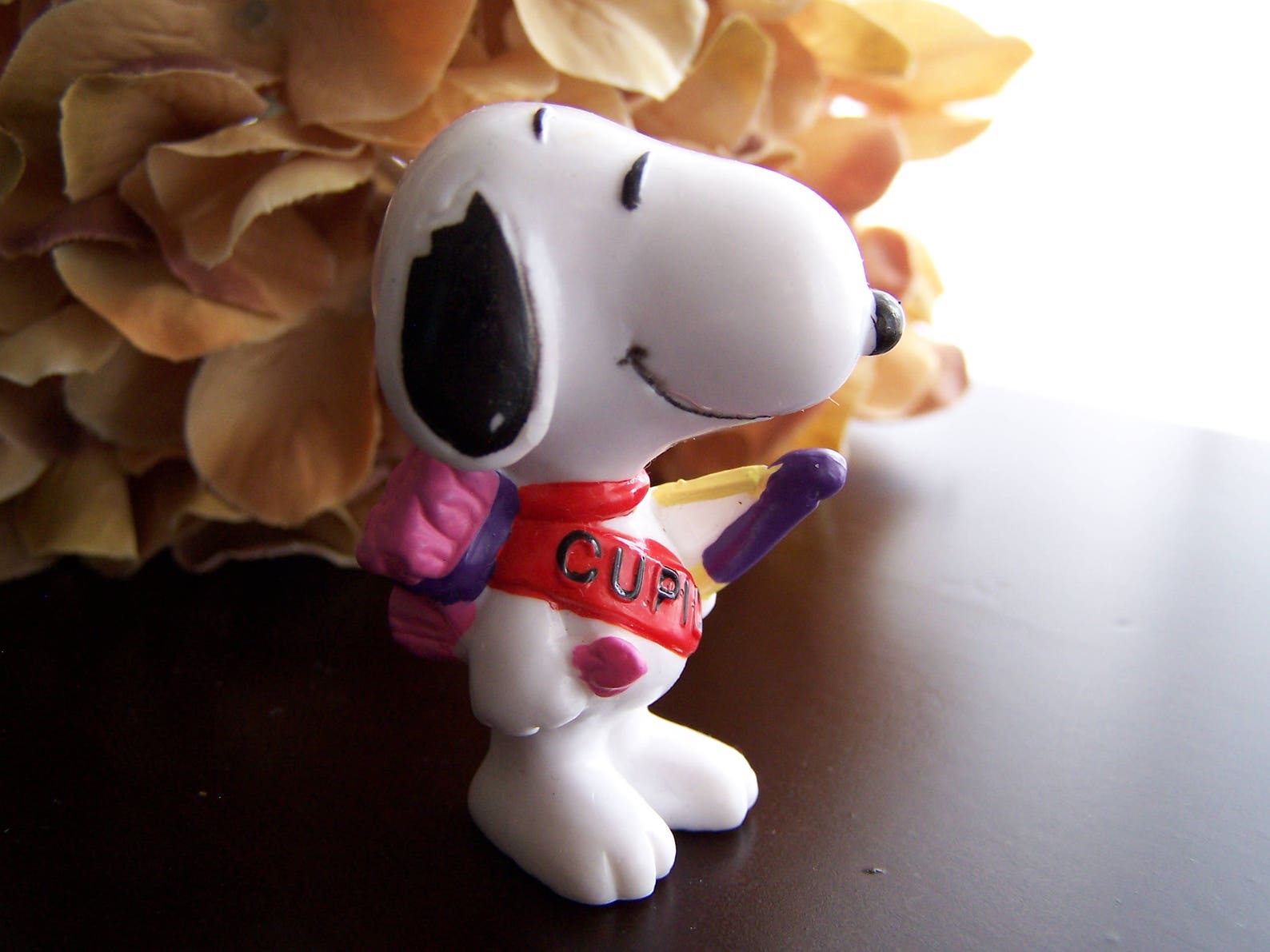 Vintage Snoopy Purple Quiver Pink Arrows Cupid Valentine - Etsy
