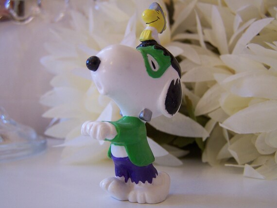 Vintage Snoopy as Frankenstein's Monster Woodstock as Dr. | Etsy