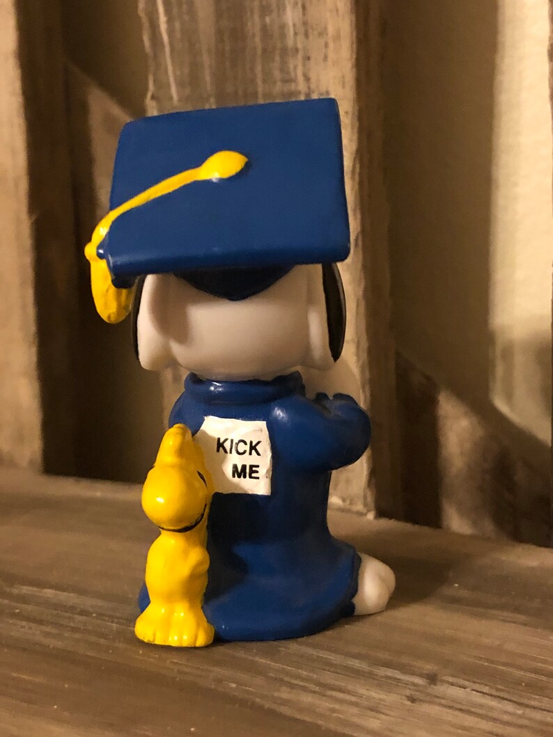 Vintage Snoopy The Graduate with Woodstock on Graduation Day | Etsy