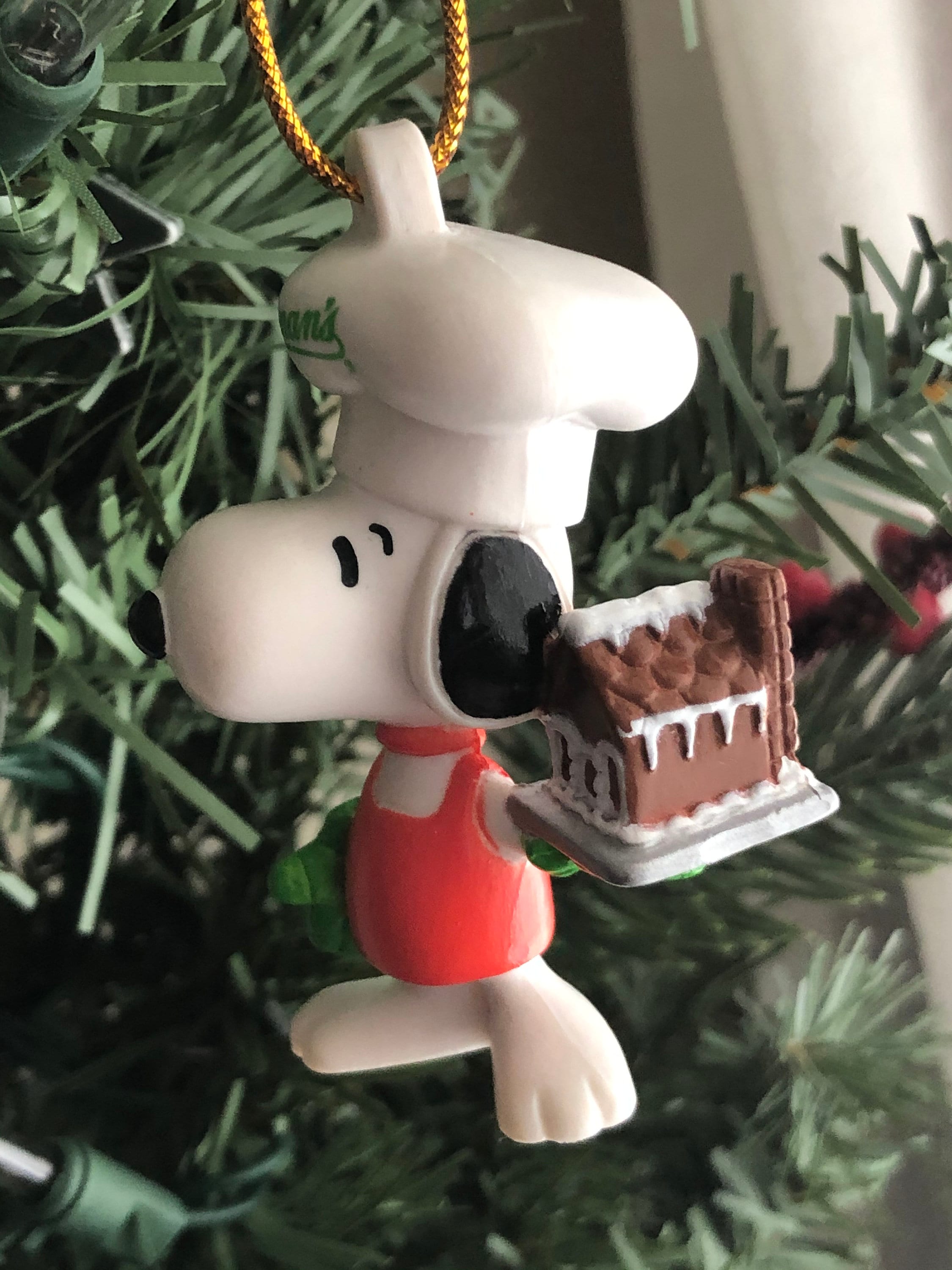 Snoopy Gingerbread House