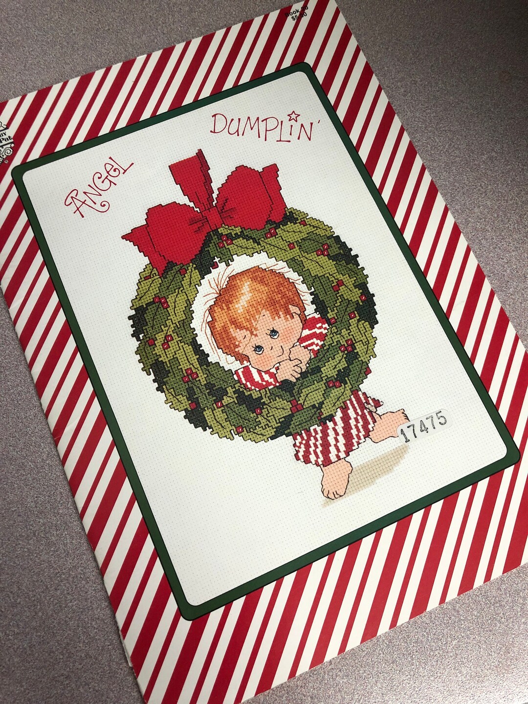 Vintage Counted Cross Stitch Book Angel Dumplin' Book 20 Designs by ...