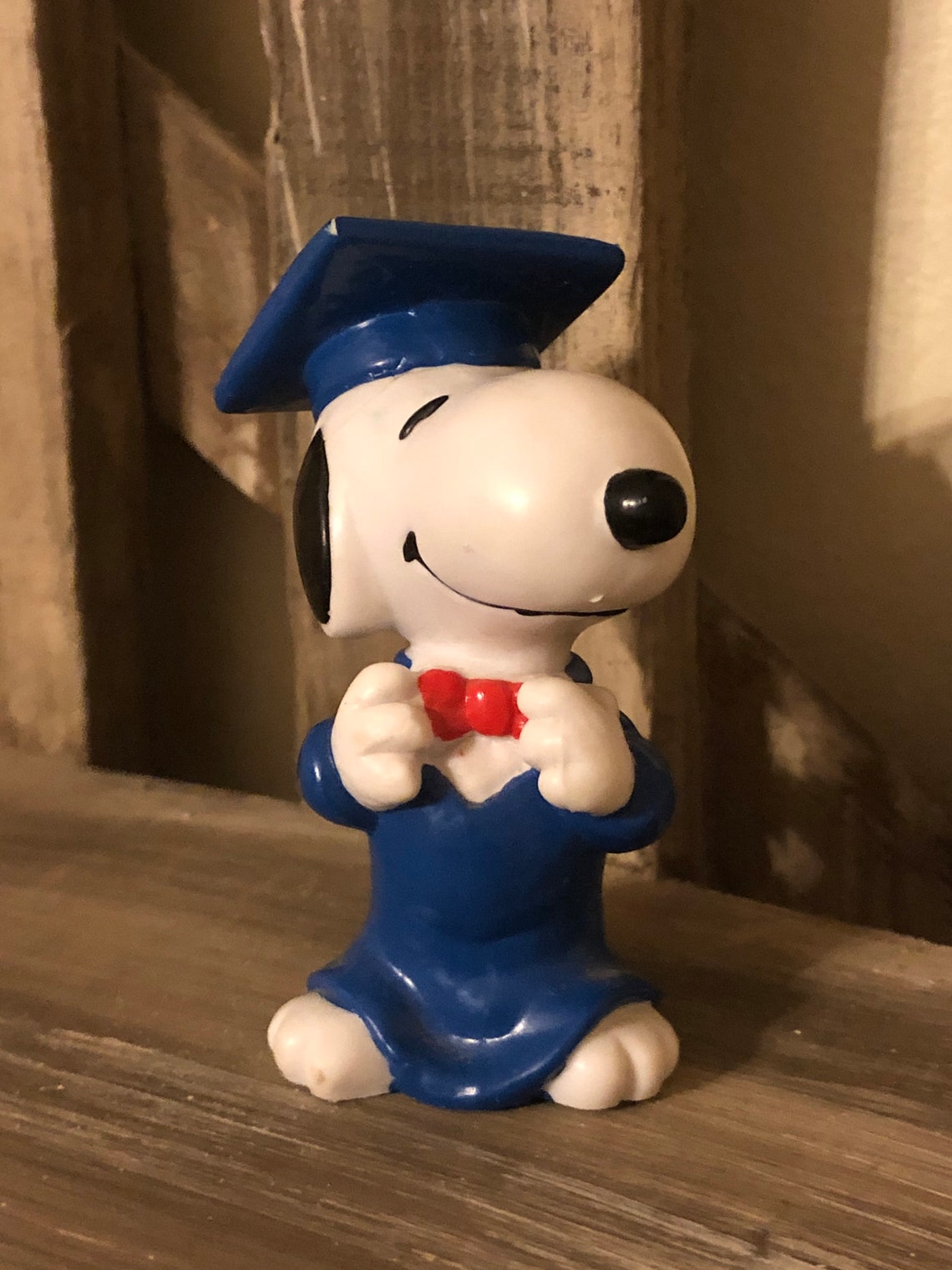 Vintage Snoopy the Graduate With Woodstock on Graduation Day - Etsy