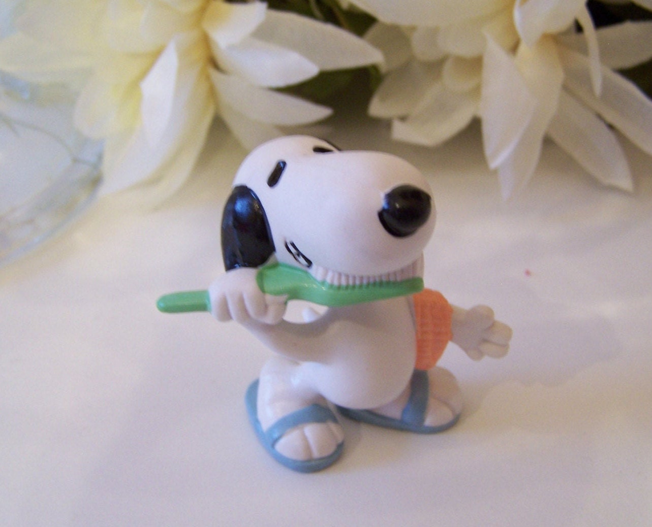 Vintage Snoopy Brushing Teeth Dental Hygiene PVC Miniature Figure - Etsy