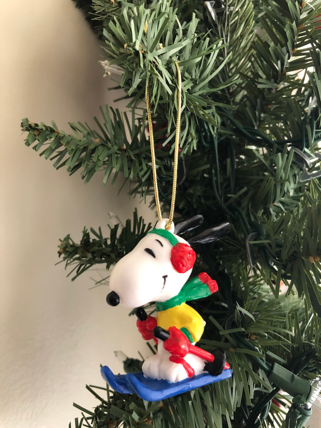 Vintage Peanuts Snoopy auf Schnee Skier Snoopy Skiing PVC Figure - Etsy.de