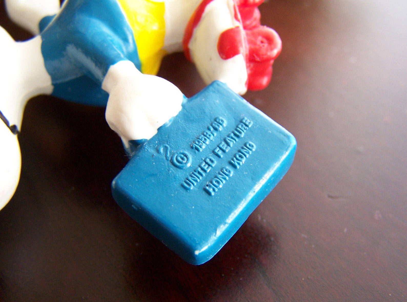 Vintage Peanuts Snoopy Busy Businessman on Roller Skates With Brief ...