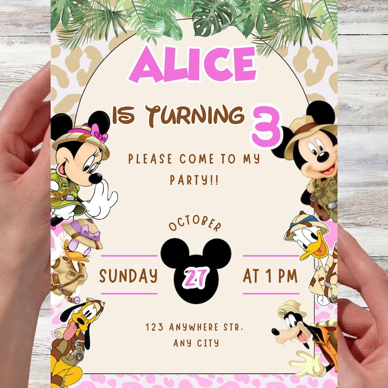 Minnie Safari Treat - Etsy
