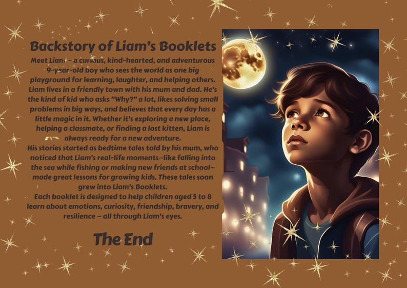Digital Storybook for Children. the Adventures of Liam: Midnight ...