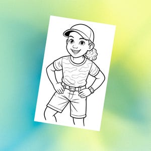 Amy's Adventures Mini Coloring Book: Creative Fun for Kids - Instant ...