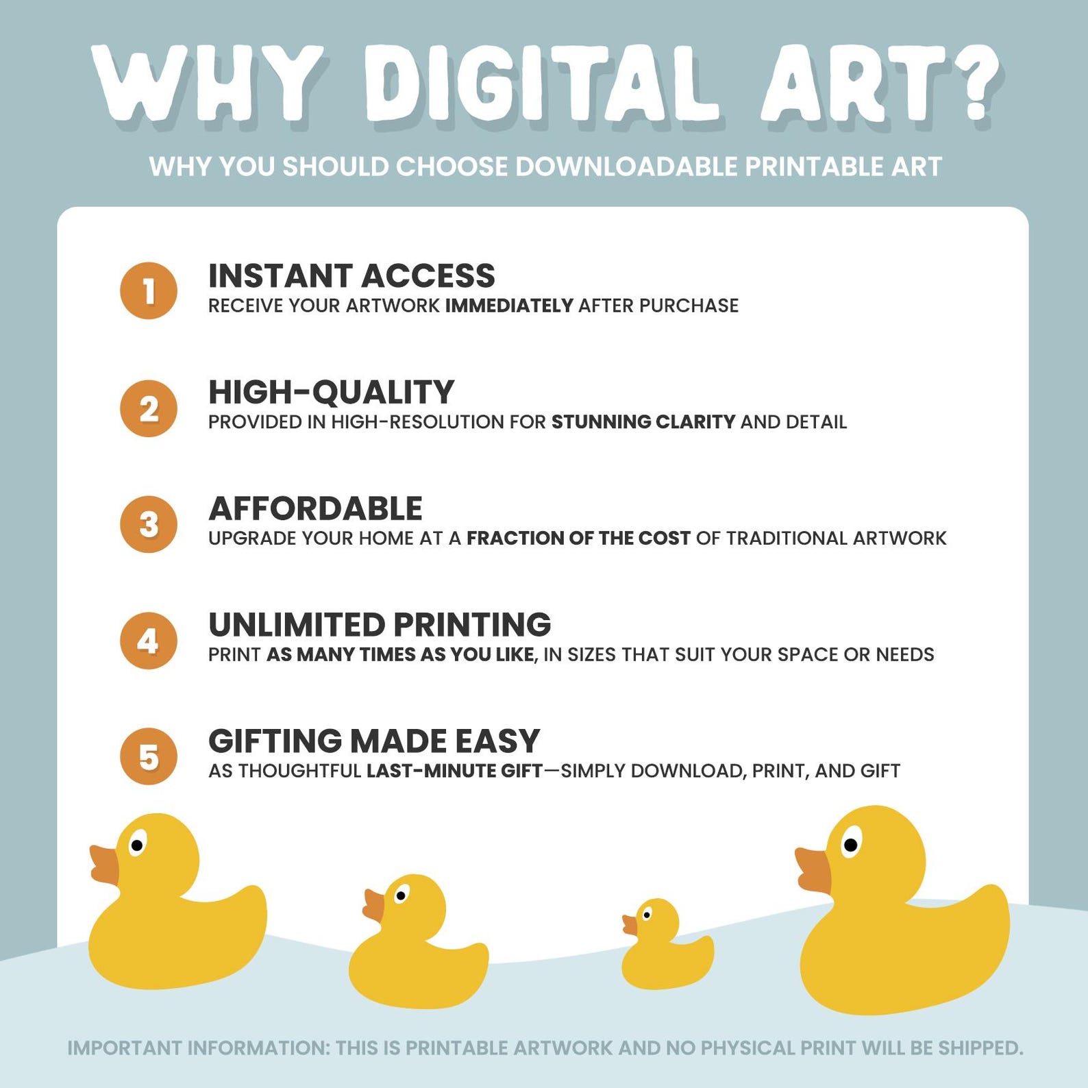 Rainbow Duck Print - Colourful Rubber Duck Wall Art | Printable Nursery ...