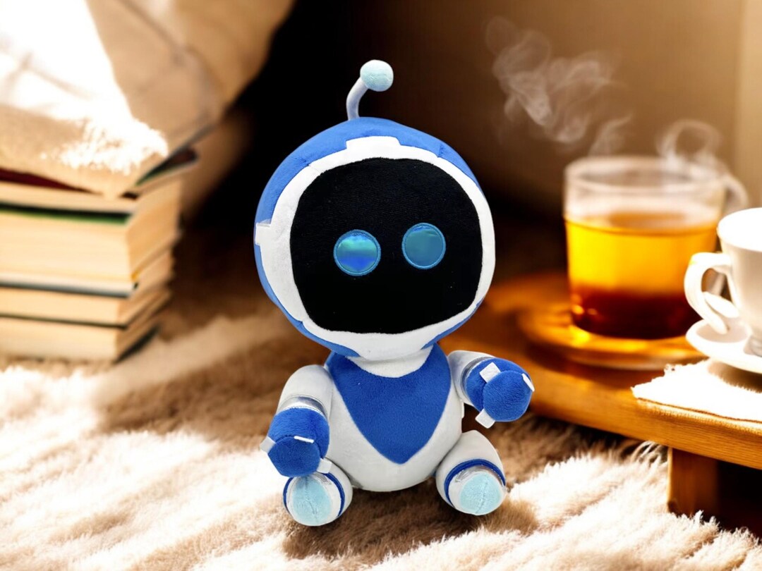 Astro Bot Plush Toy - Soft Robot Figure - 30CM Cute Stuffed Doll Gift - Etsy