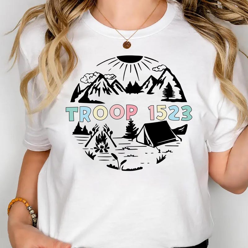 Girl Scout Troop Shirt - Etsy