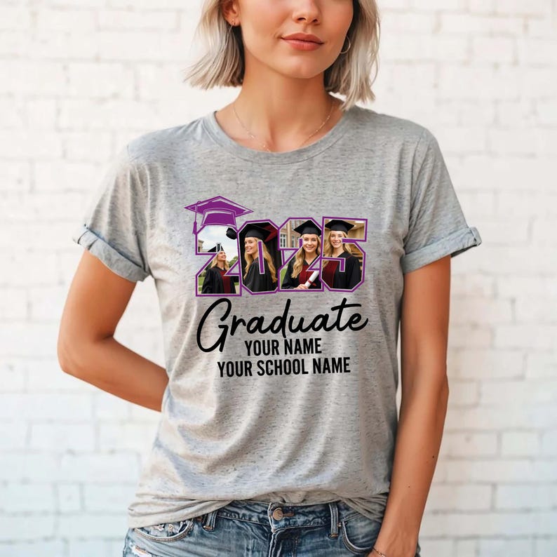 Proud Family Graduate 2025 T-shirt, Custom Graduation Tee - Etsy