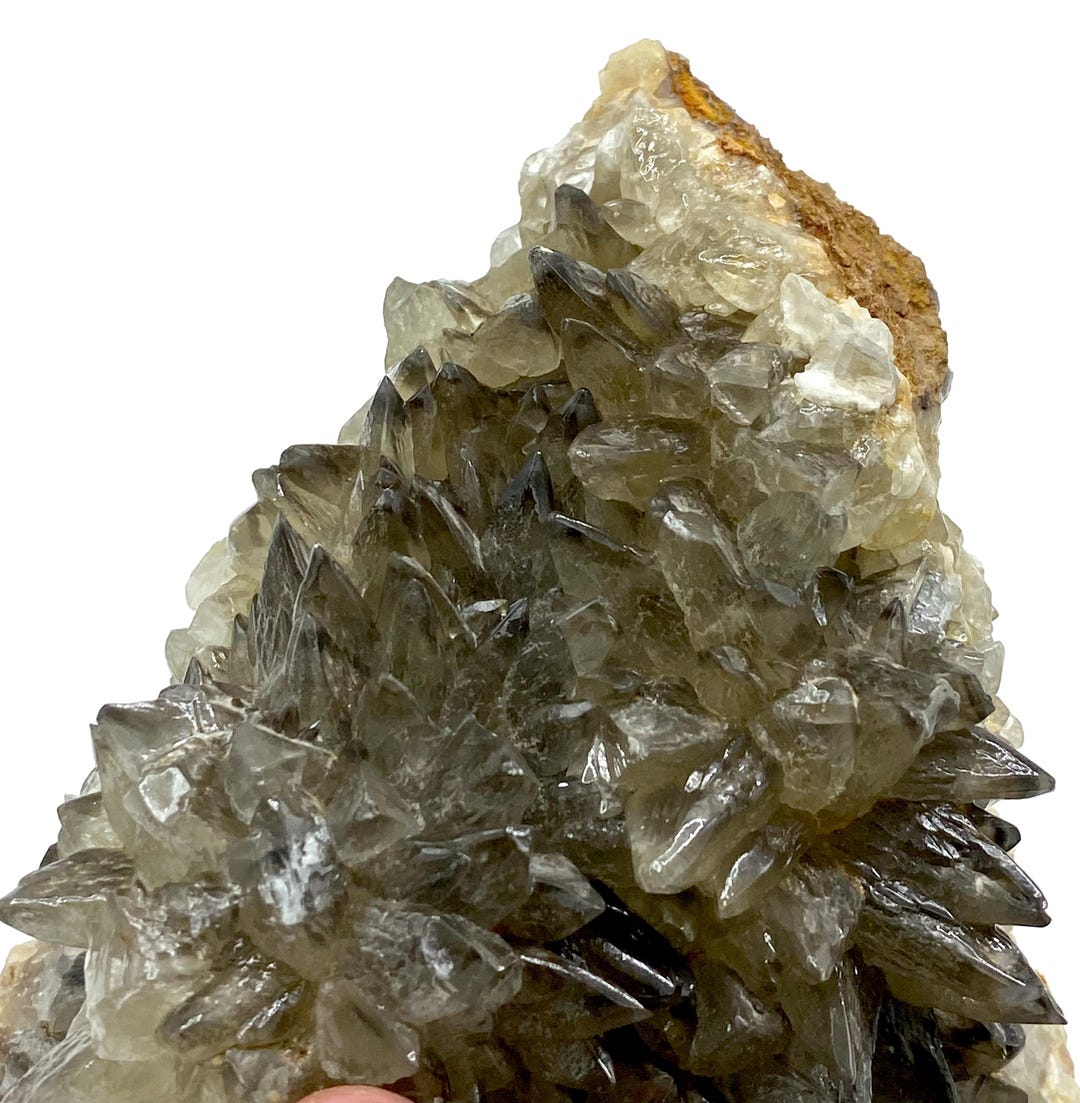 696 Gram Exclusive and Beautiful Perfect DOG Tooth Spar CALCITE Cluster ...
