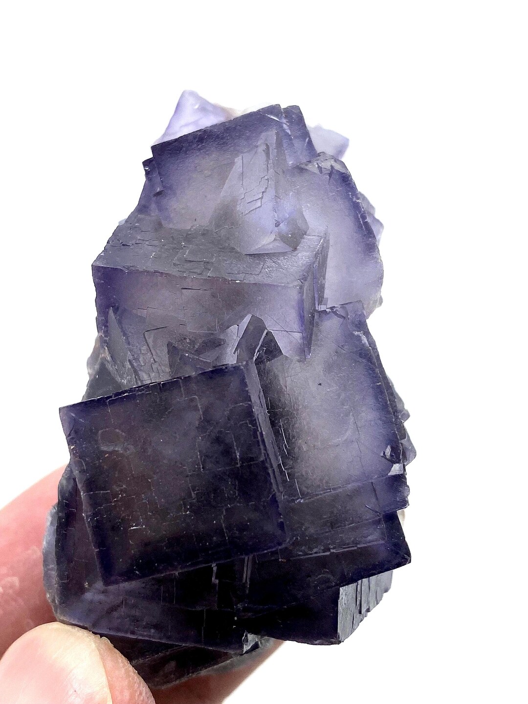 PURPLE Phantom FLUORITE From Pakistan, 109 Gram, Rare Fluorite ...