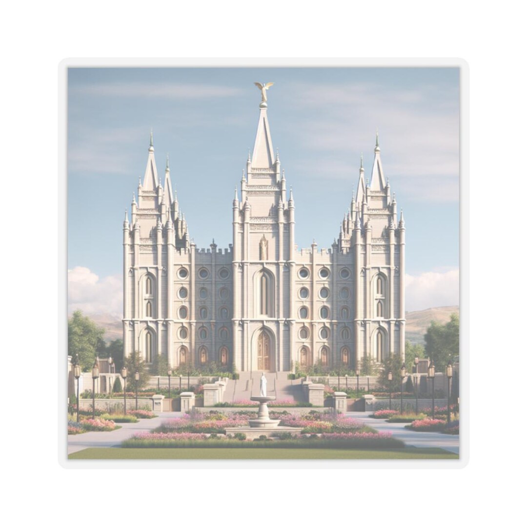 Mormon Temple Stickers, Stickers for Laptop - Etsy