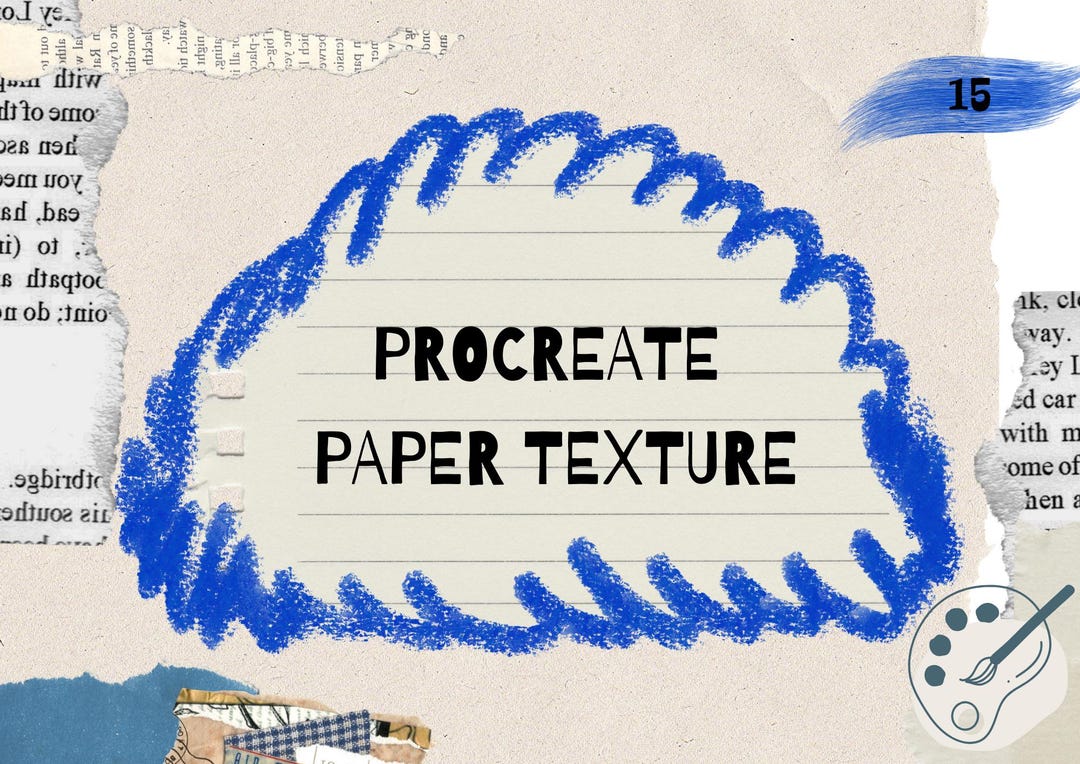 Procreate Paper Texture Brushes, Watercolor Paper Texture Procreate ...