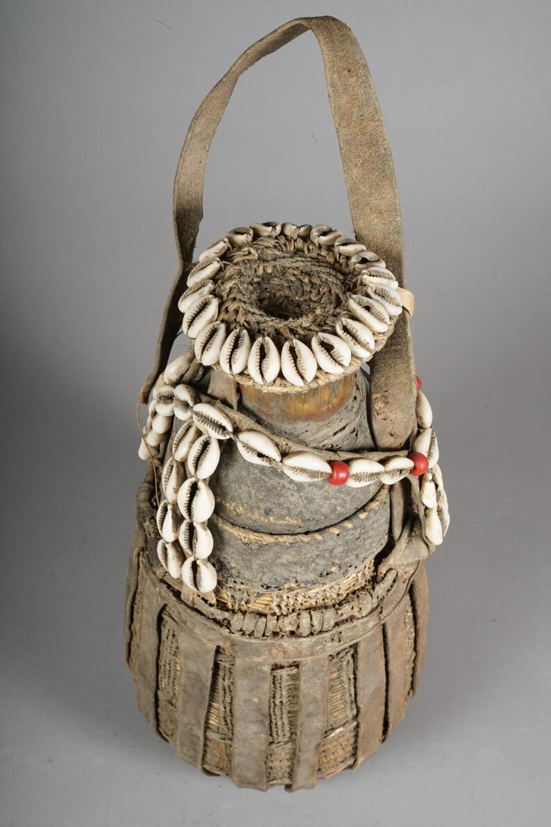 Ethiopian Cowry Shell and Gourd Milk Jug - Etsy