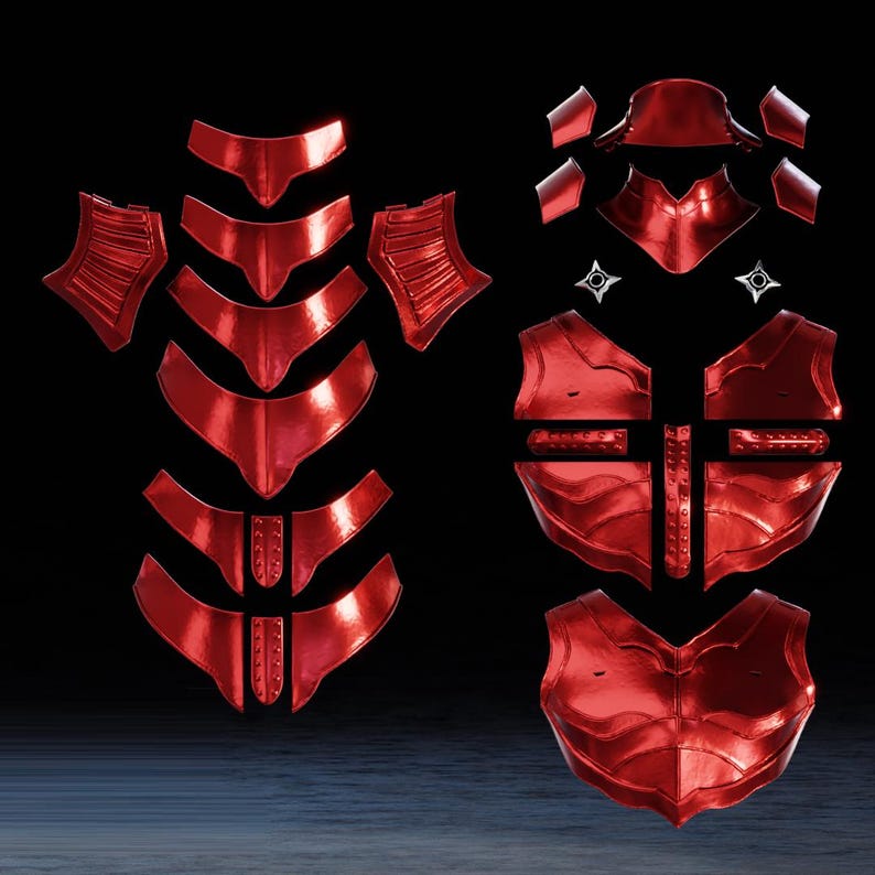 Igris Armor Full Set STL | 3D Printable Sword, Helmet, and Armor | Solo ...