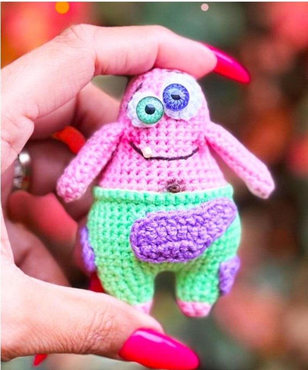 Patrick Spongebob Crochet Pattern | PDF Pattern in English & French ...