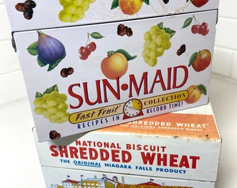 Sun Maid Recipe Box - Etsy