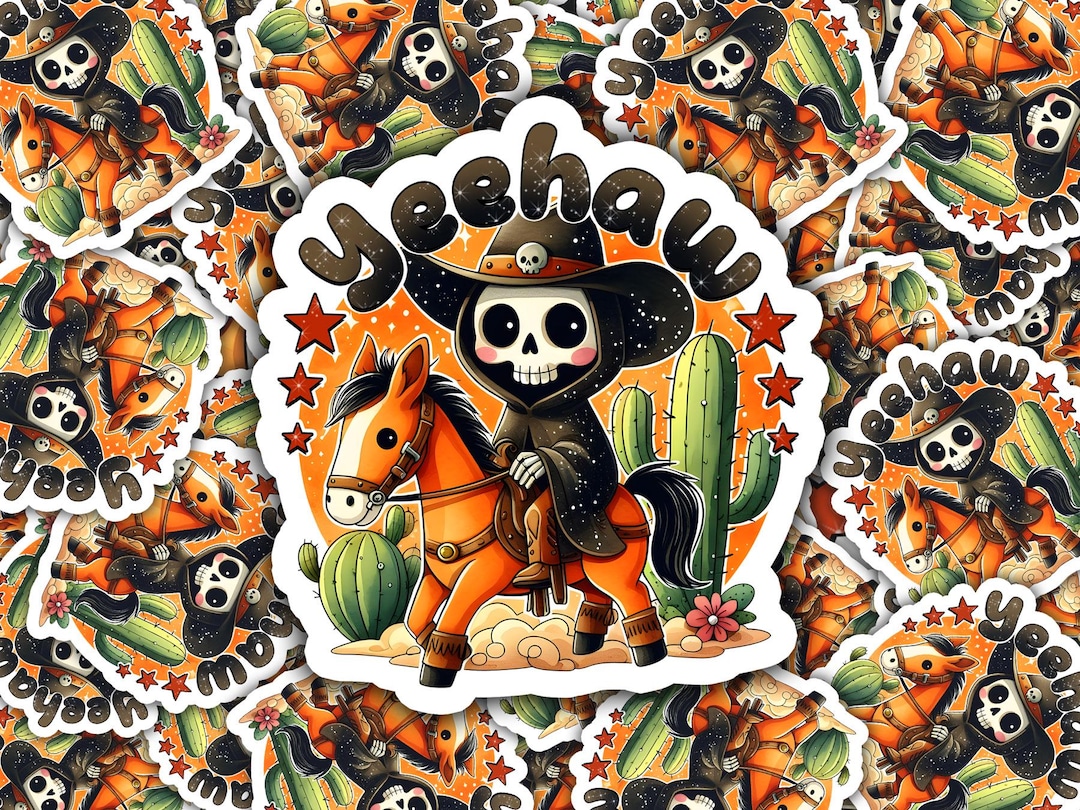 Yeehaw Sticker!! Cute Sticker for All Your Tumbler, Computer, Crafting ...