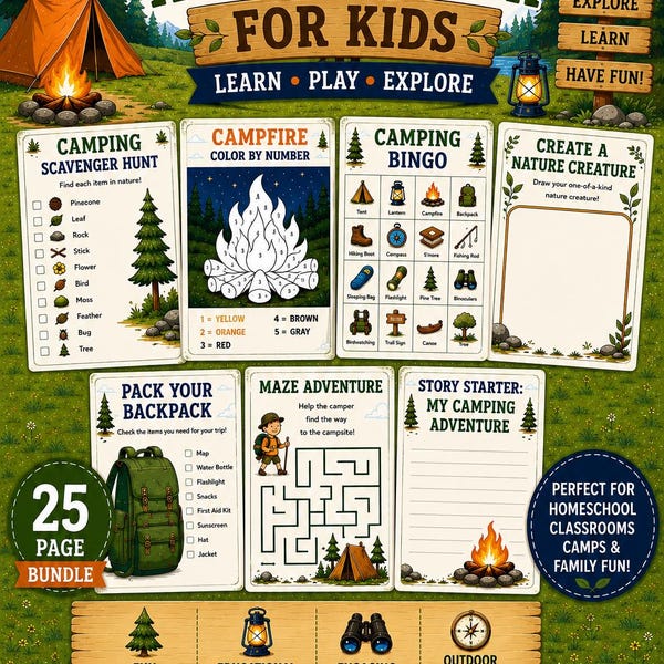 Camping Decor - Etsy