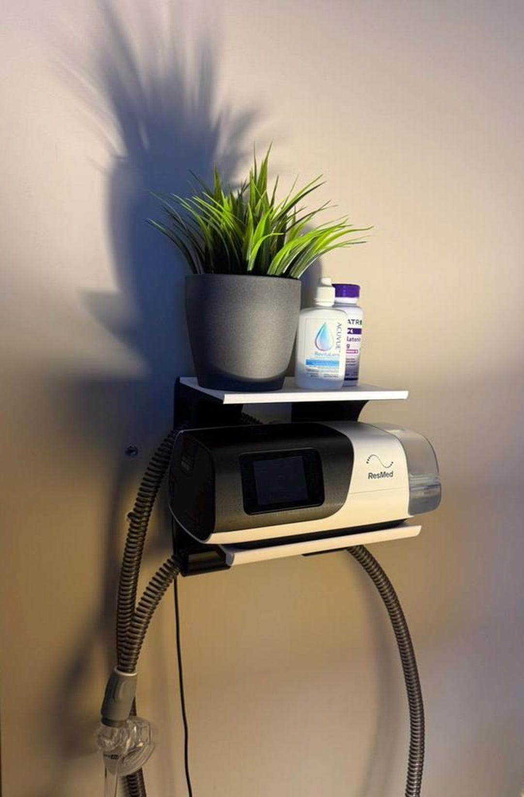 Deluxe Resmed Airsense 11 CPAP Wall Mount With Shelf - Etsy