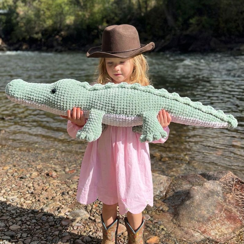 Realistic Crocodile Animal - Etsy UK