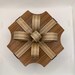 Arched Side Gift Box With Wood Bow. - Etsy