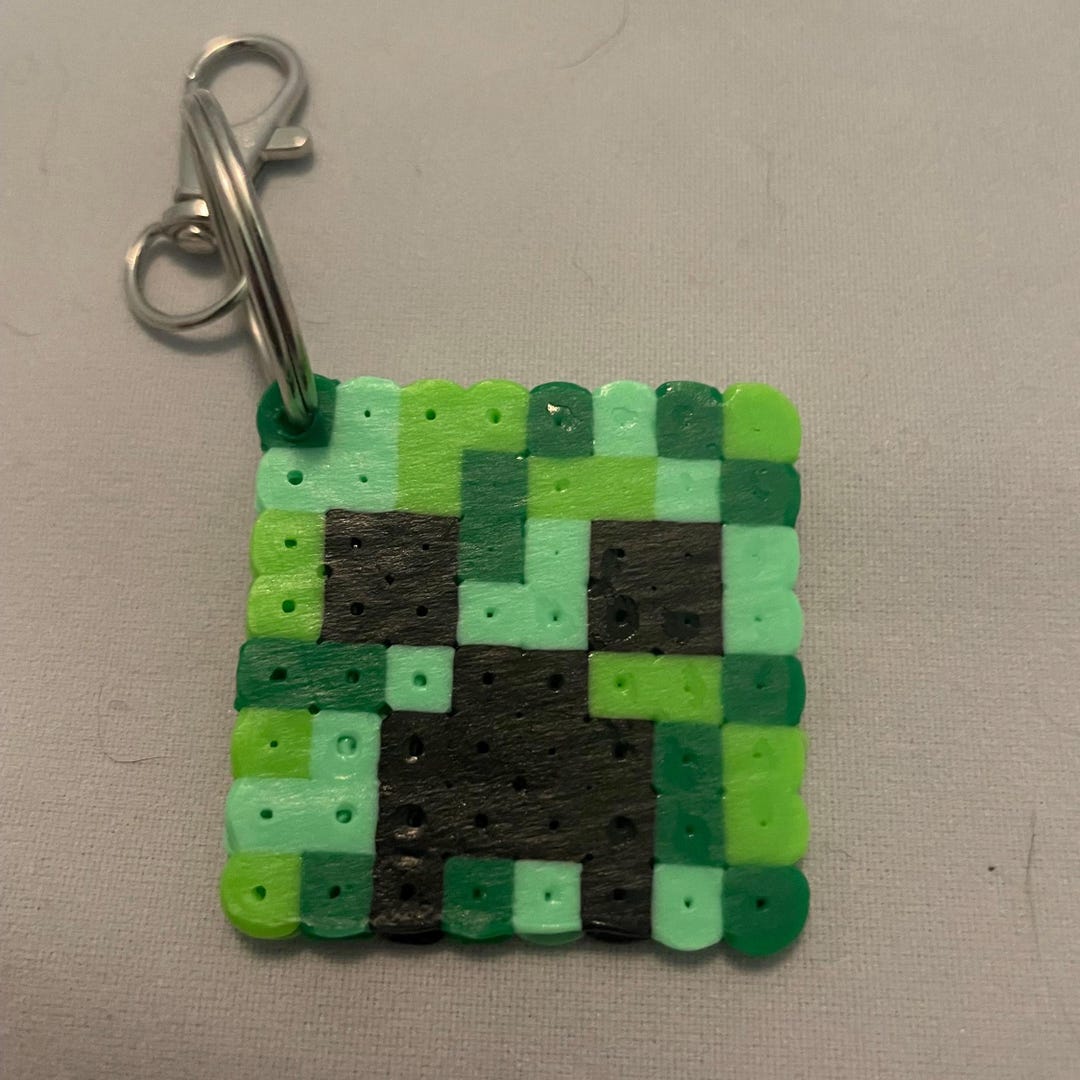 Fuse Beads- Minecraft- Fun Gift- Keychain - Etsy