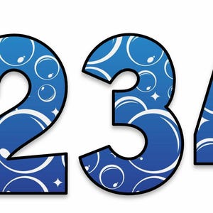 ABC123 Bubbles - Etsy