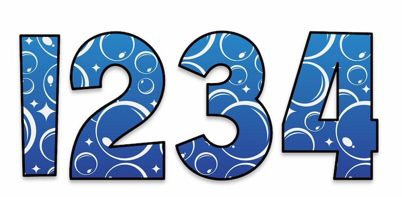 ABC123 Bubbles - Etsy