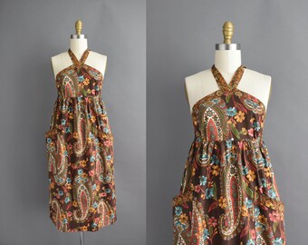 Vintage Beach Dress - Etsy