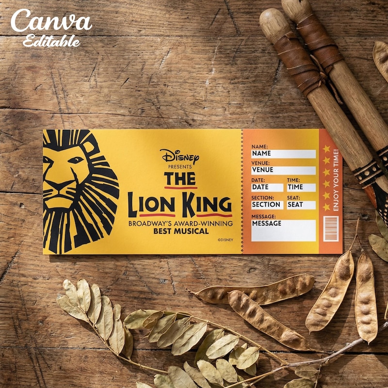 Digital Ticket Wall Art - Etsy