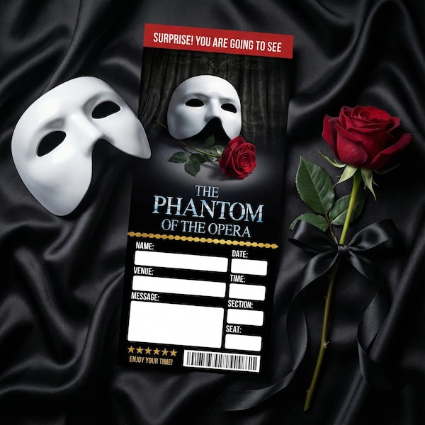 The Phantom of the Opera Gifts - 60+ Gift Ideas for 2026
