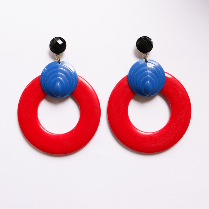 Mod Earrings - Etsy