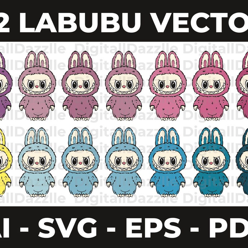 Labubu Vector - Etsy