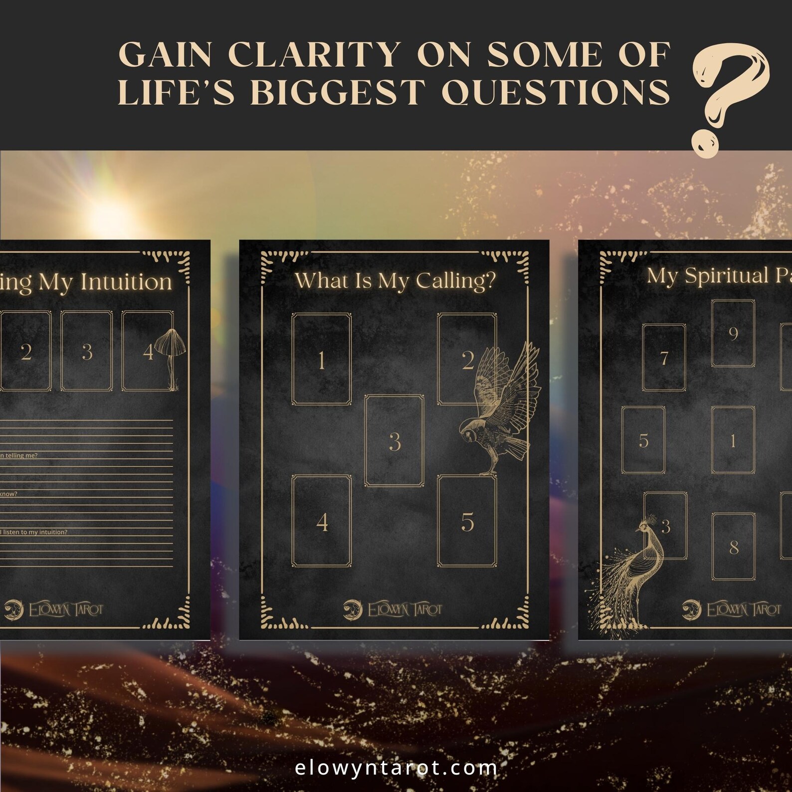 Elowyn Tarot Spreads Over 50 Tarot Layouts for Every Reading - Etsy