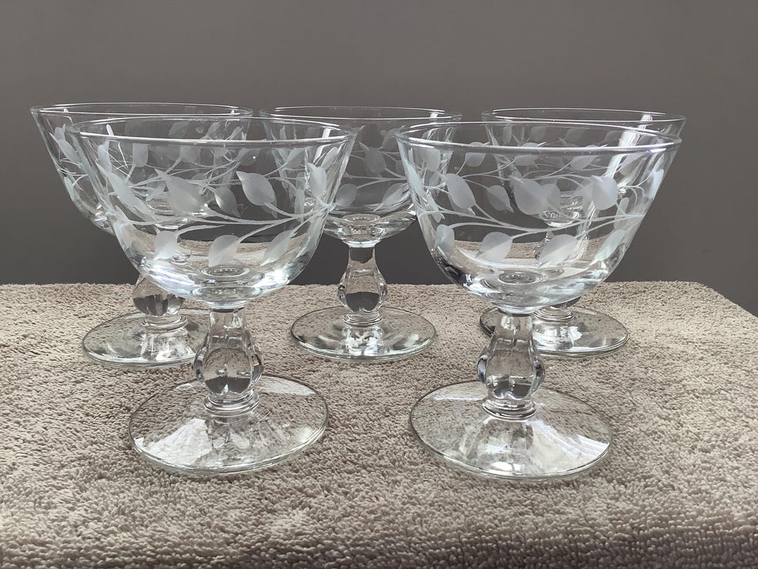 Five Laurel Classic Ice Cream/sherbert by Libbey - Etsy