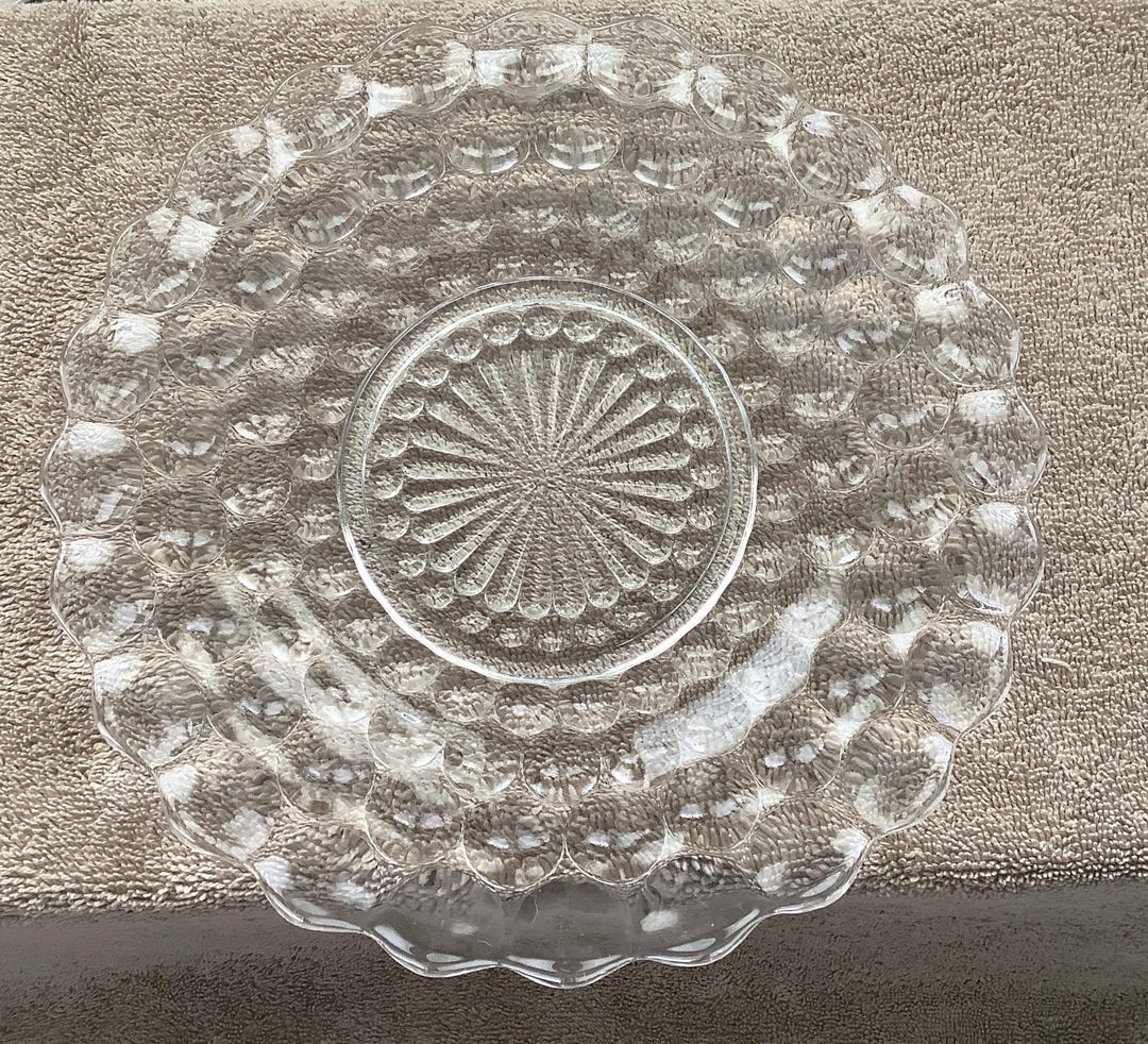 Two Anchor Hocking Bubble Dinner Plate - Etsy
