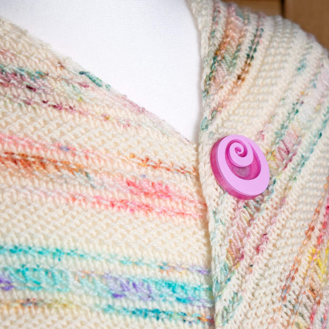 Making Waves Magnetic Shawl Closure : Jellybeans - Etsy