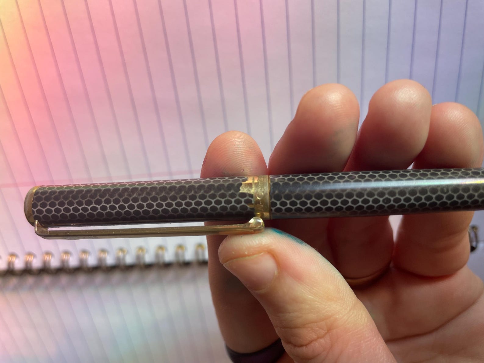 Elysee Fountain Pen, Working, Cobra Finish - Etsy