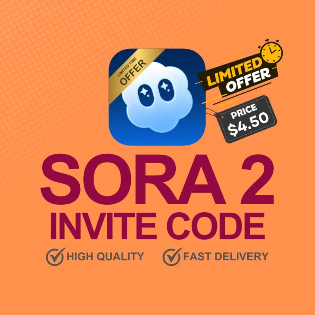 OpenAI SORA 2 Invite Code | Sofortige Lieferung - Etsy.de