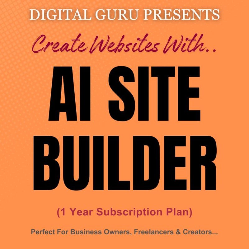 Ai Website Prompt - Etsy UK