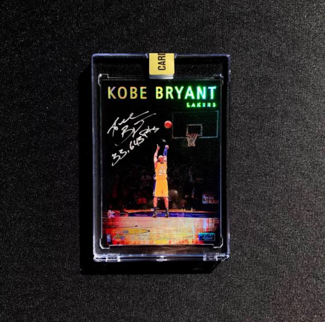 Platinum Edition NBA Star Card - Kobe Bryant's Final Career Shot ...