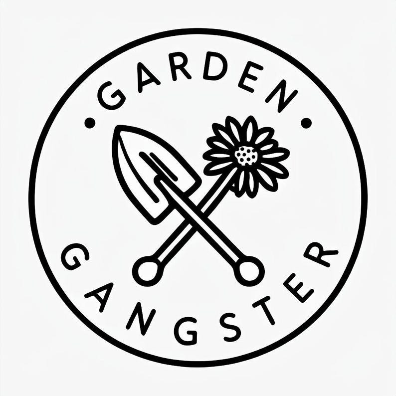 Garden Gangster SVG - Etsy
