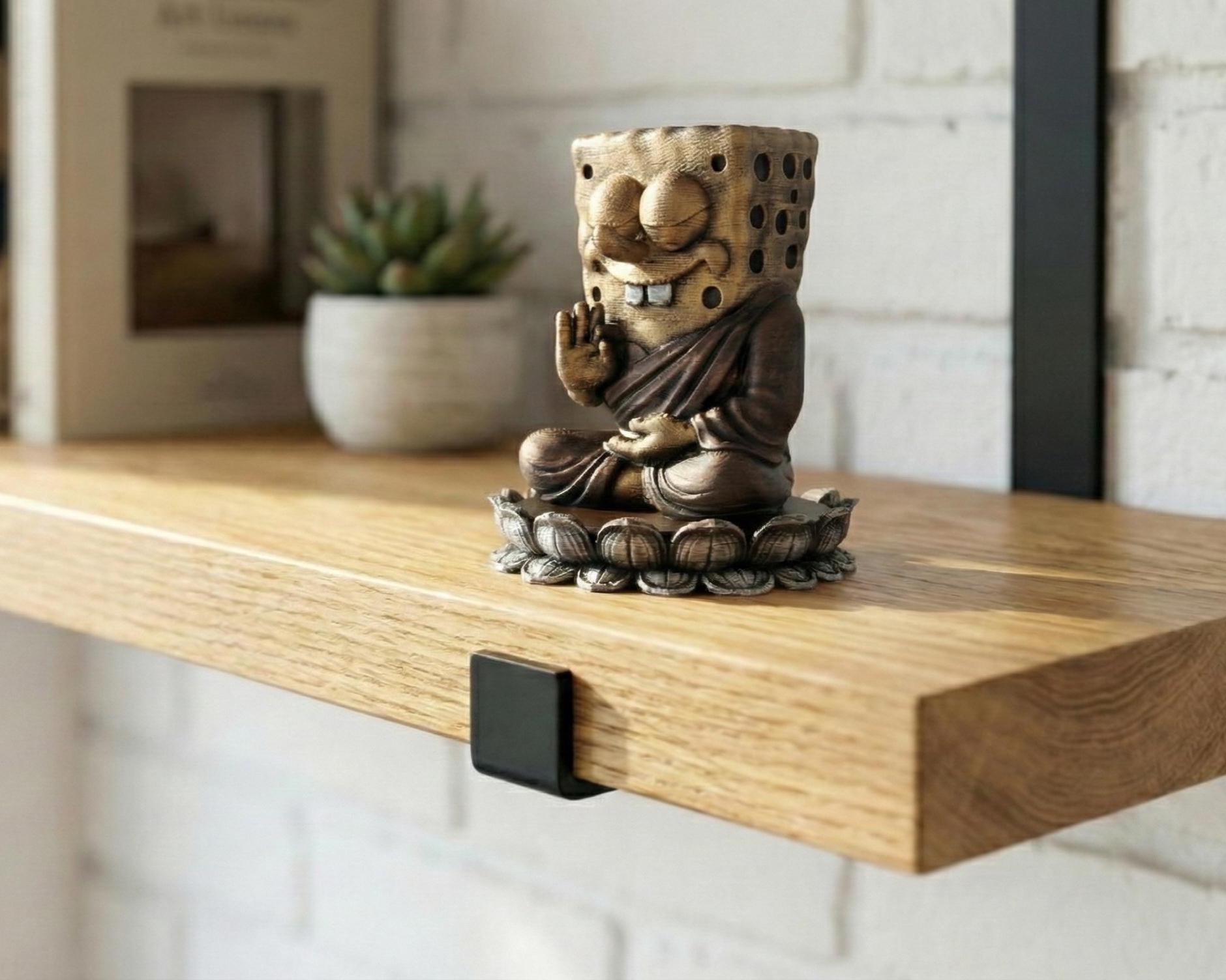 Spongebob Buddha, Pop Culture Meditation Statue - Etsy