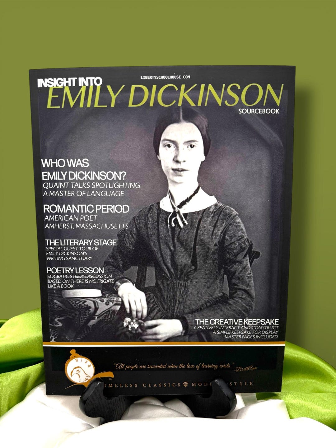 Emily Dickinson Poetry Study Guide | Gentle Homeschool Literature ...