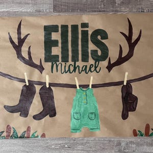Duck Hunting Baby Shower Banner - Etsy